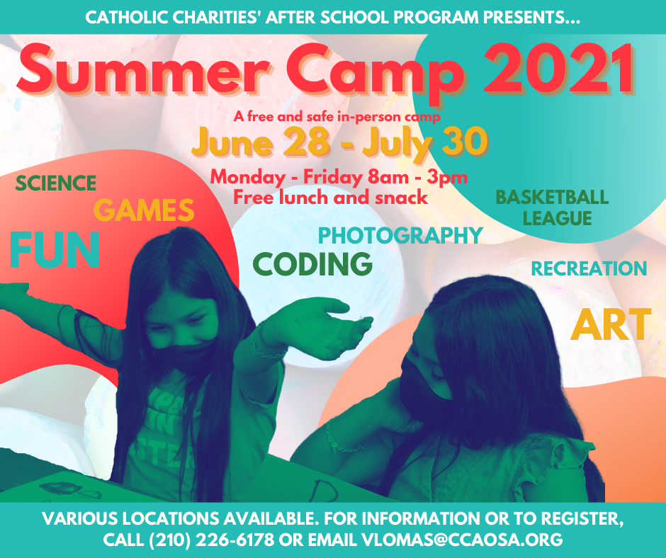 Summer Camp 2021 – Catholic Charities